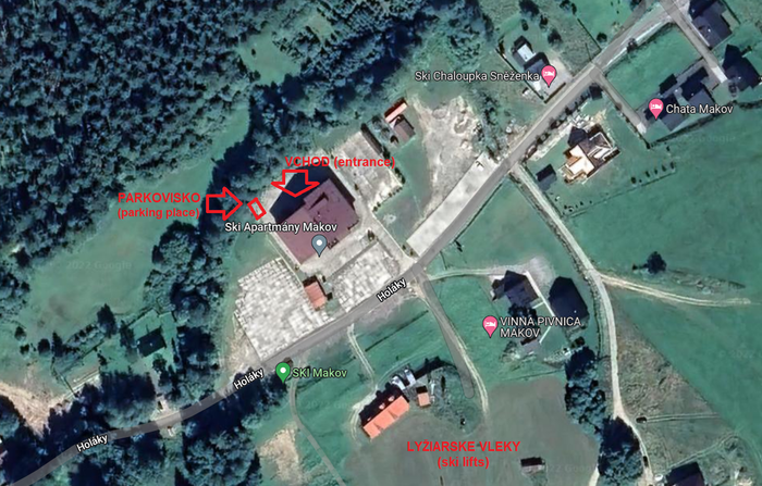 Kontakt :: MAKOV SKI APARTMÁN SAJMON